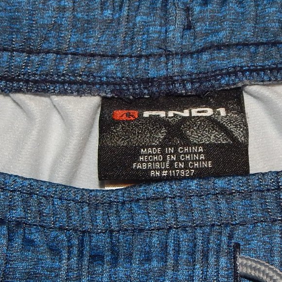 And1 | Pants | Mens And Athletic Pants Blue Size Large Elastic Tie ...